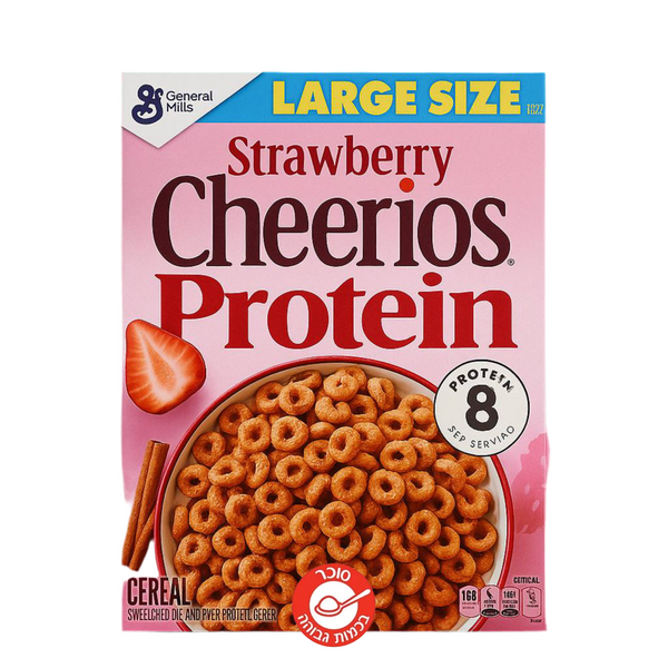 Cheerios Strawberry Protein צ׳יריוס פרוטאין בטעם תות