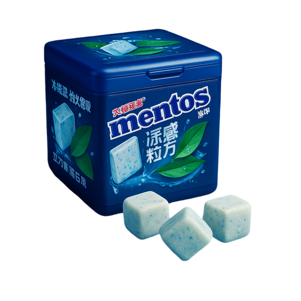 Mentos Ice Mint מנטוס אייס מסטיק מנטה בקופסא