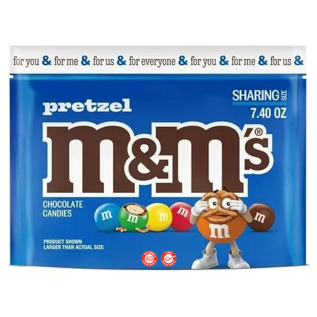 M&M Pretzel 209g Sharing Size אמ אנד אם פרצל