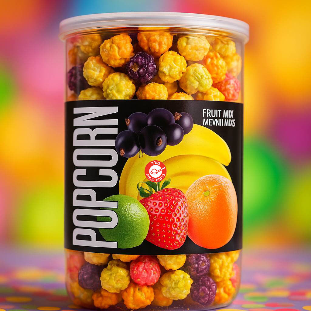 Popcorn Fruit Mix טרנד אבו עטיה פופקורן מיקס פירות